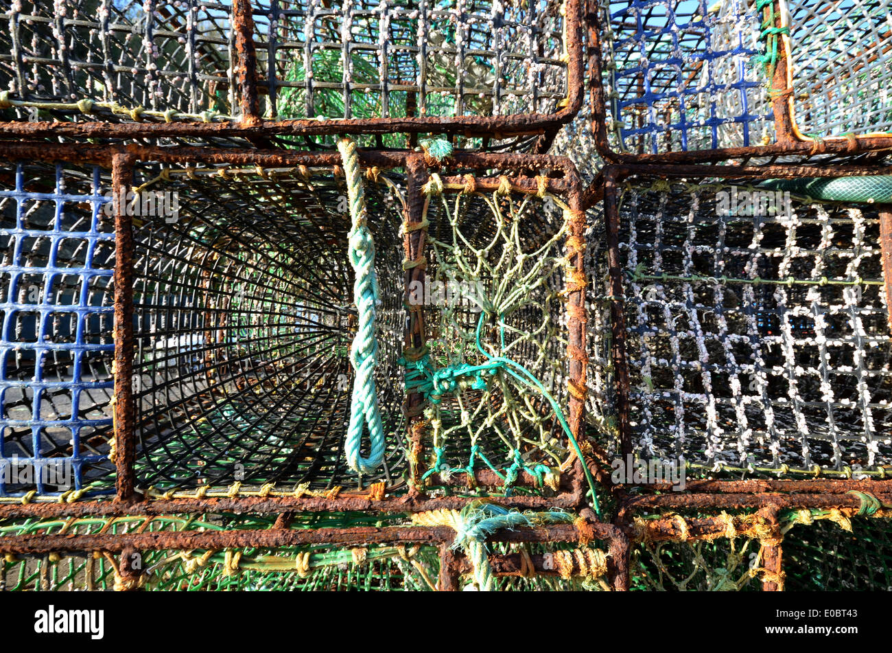 Fisherman's bow nets Stock Photo - Alamy