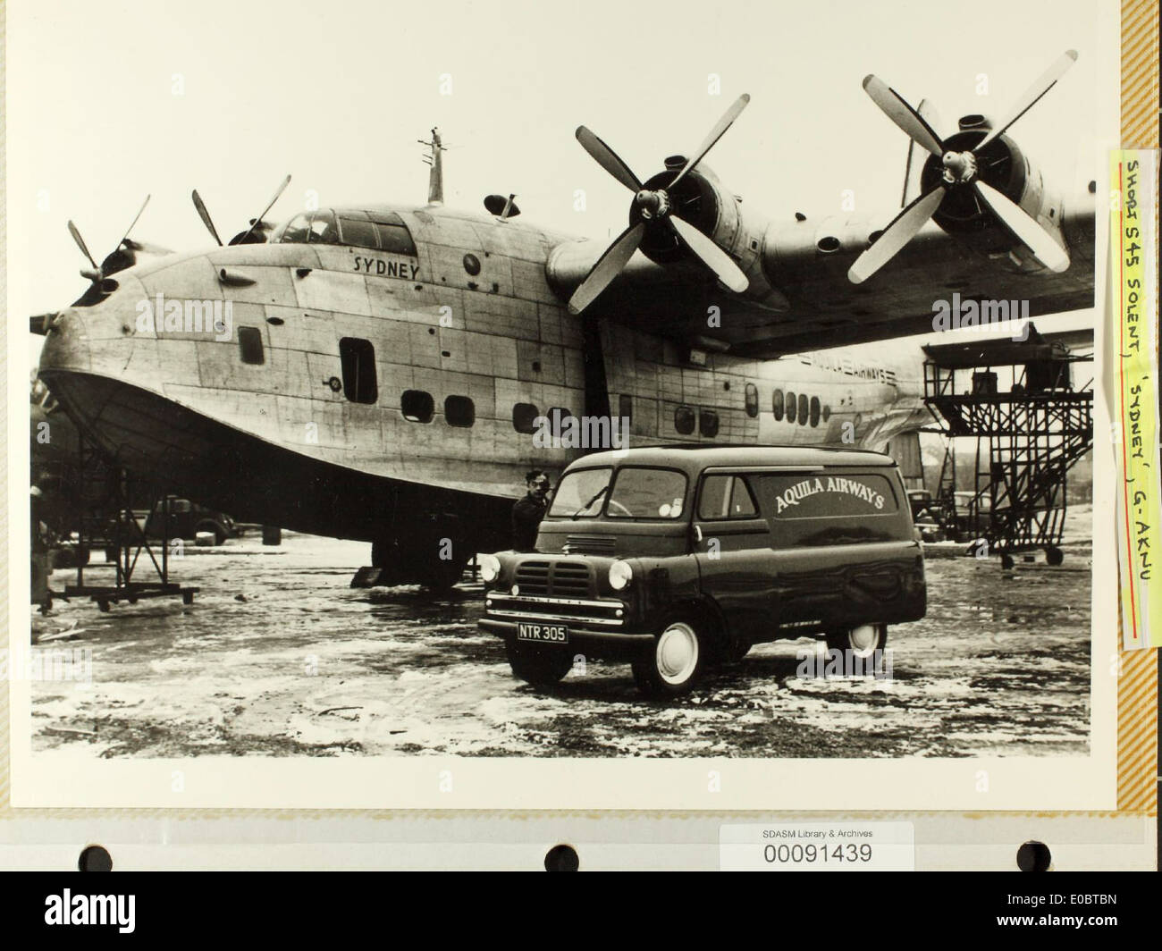The Short S.45 Solent was a British flying boat used by Aquila Airways ...