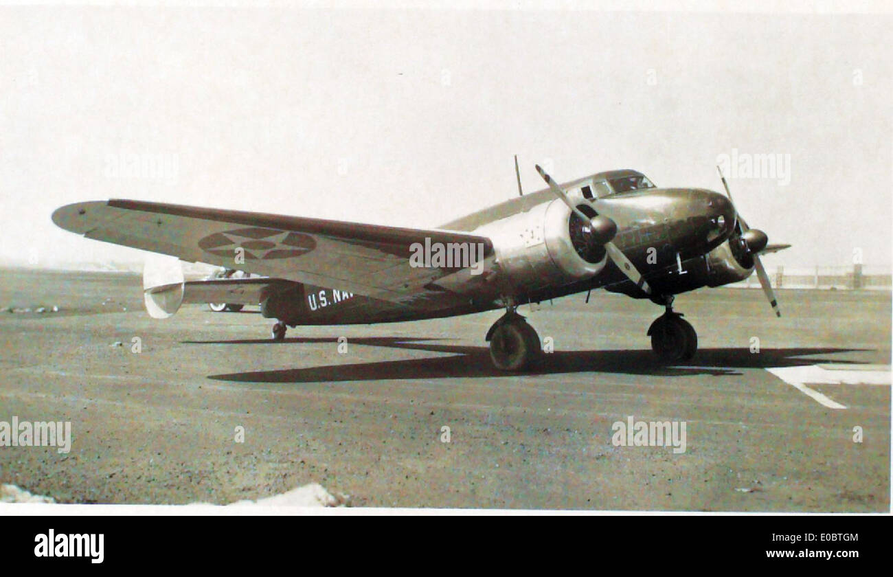 The Lockheed Model 10 Electra (XR2O-1) was a modified version of the ...