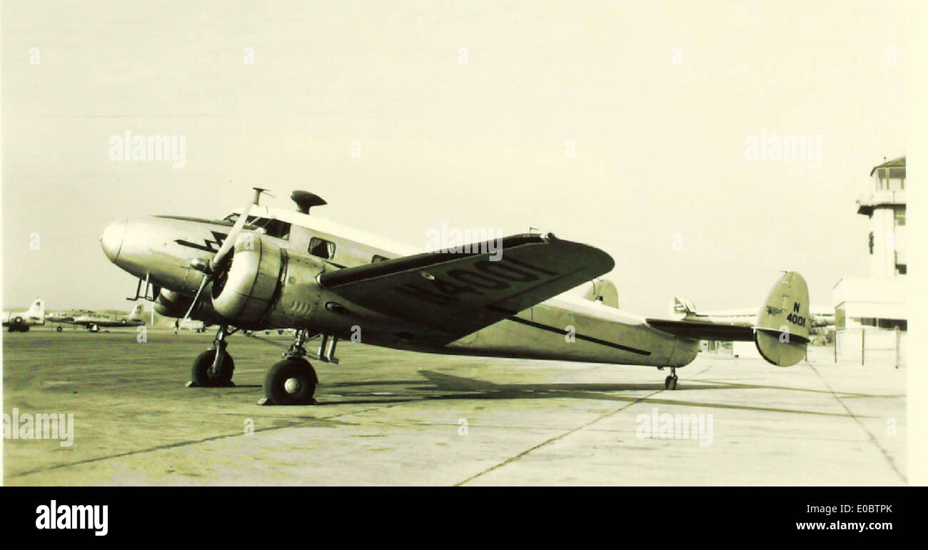 The Lockheed Model 12A Electra Junior was a light twin-engine aircraft ...