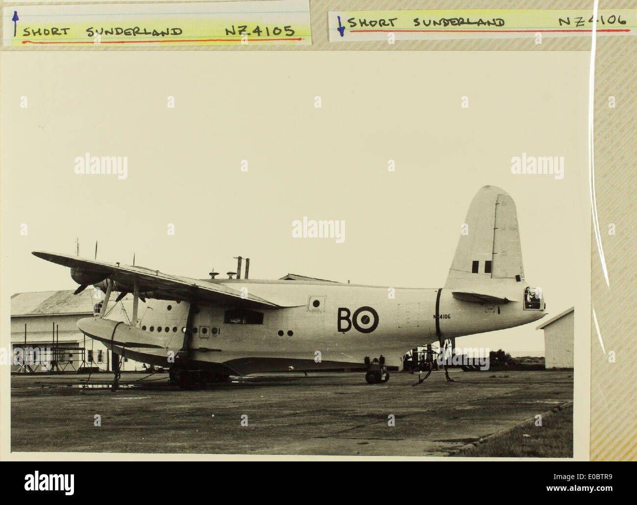 Sunderland aircraft hi-res stock photography and images - Alamy