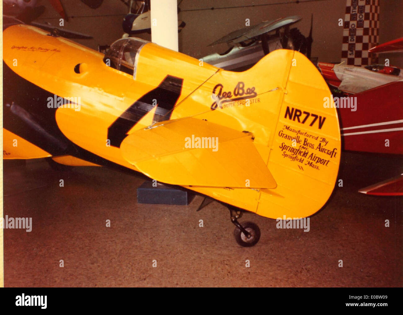 Gee Bee, Model Z, Super Sportster Stock Photo - Alamy