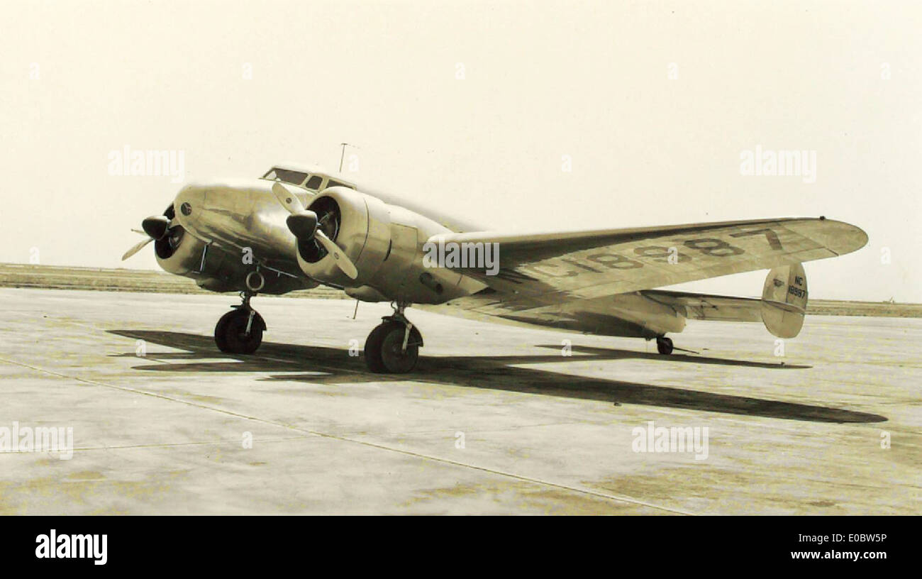 The Lockheed Model 10E Electra, with serial number 42-32534 and ...