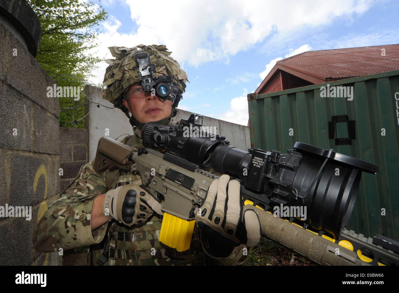 Almost every soldier is now equipped with night-vision kit. Almost ...