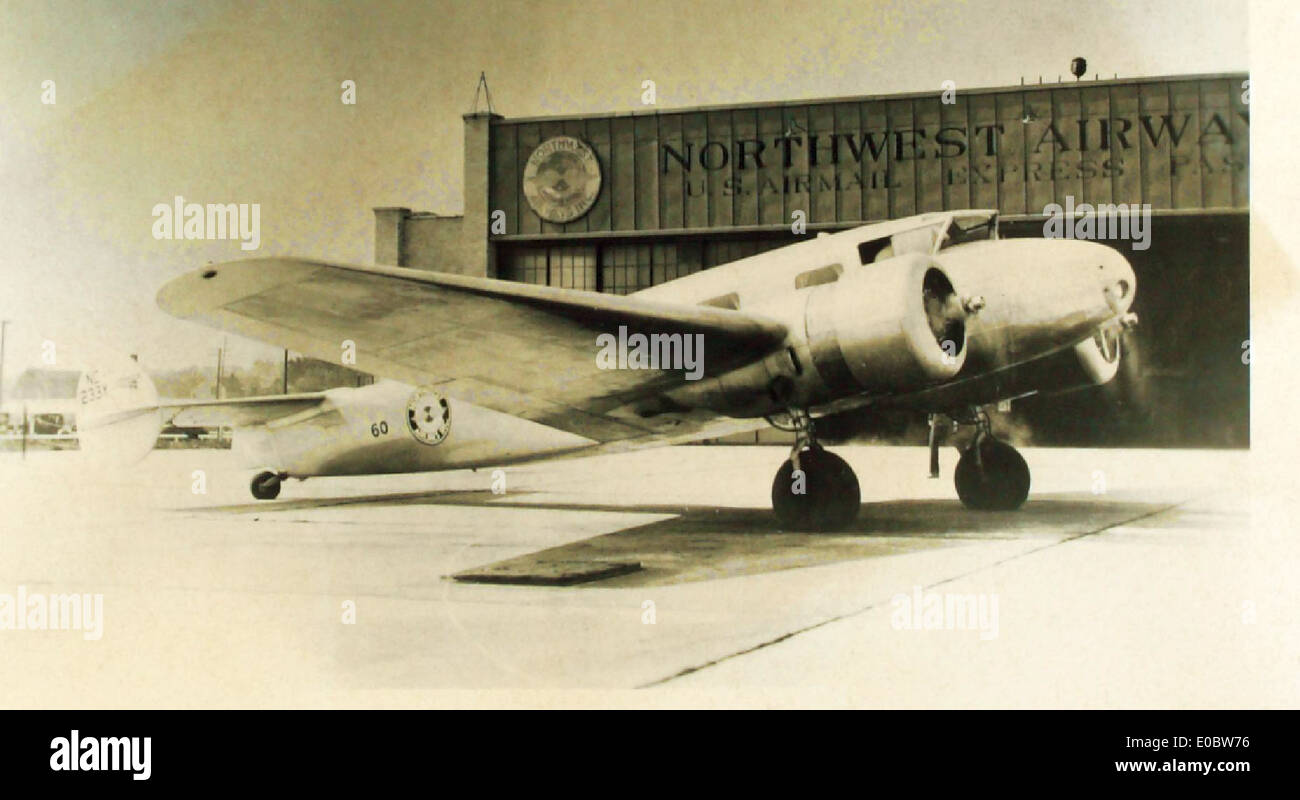 The Lockheed Model 10 Electra was a twin-engine, all-metal airliner ...