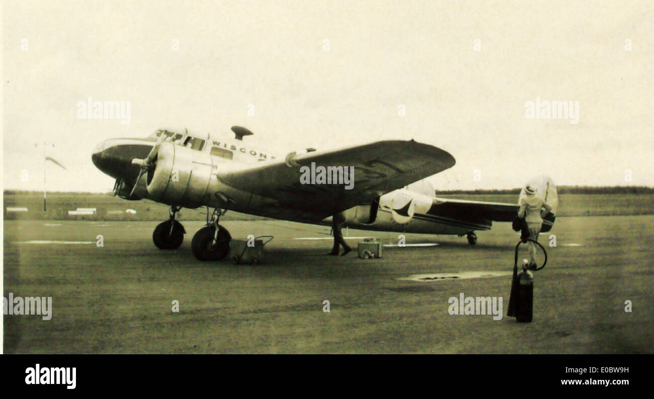 The Lockheed Model 10 Electra was a twin-engine, all-metal monoplane ...