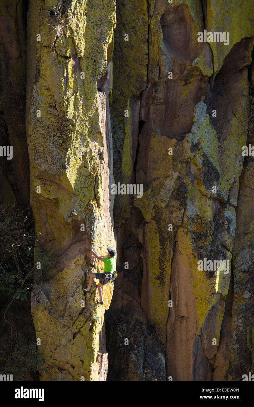 Rock climbing in Guadalajara, Mexico Stock Photo - Alamy