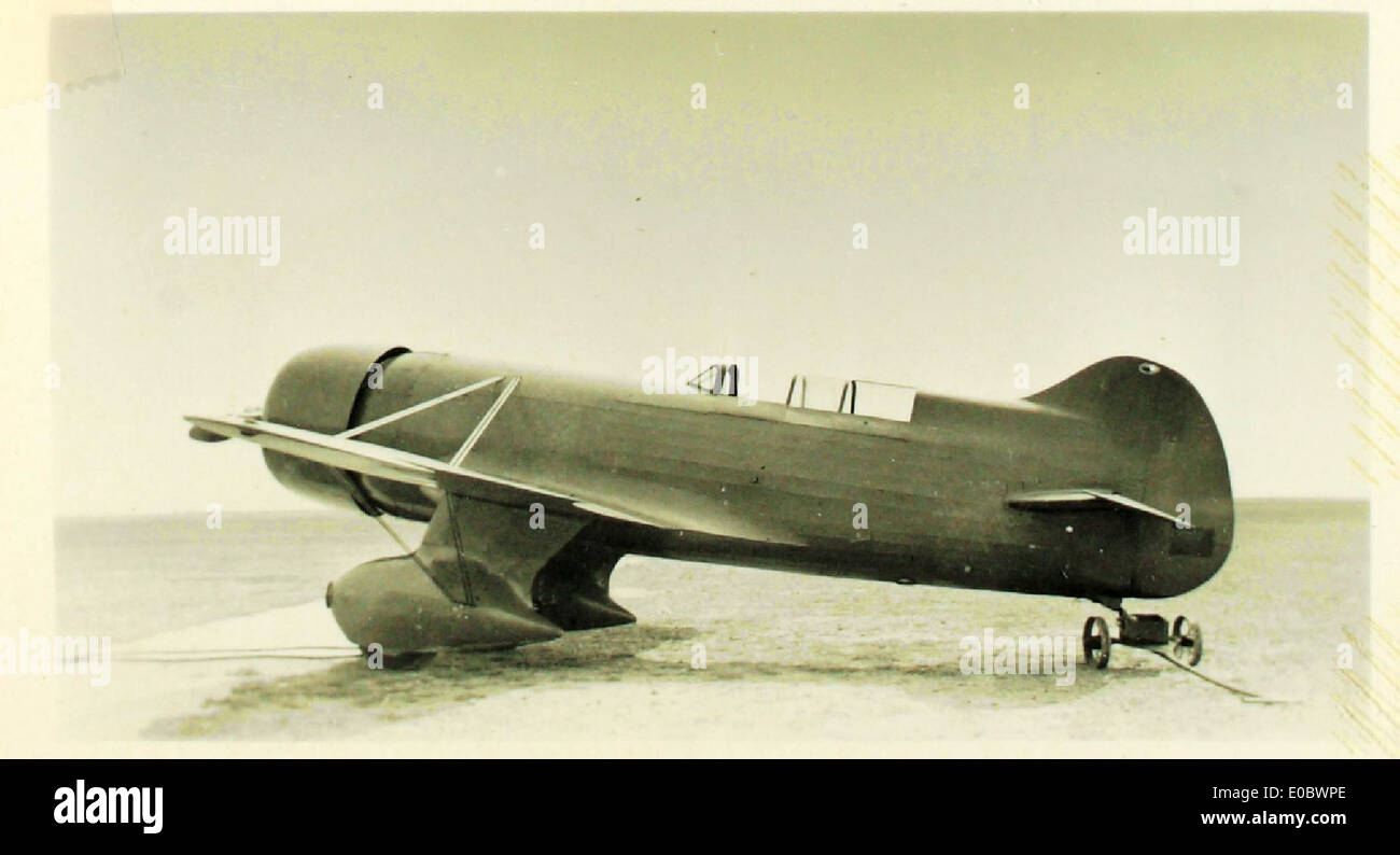 The Gee Bee Q.E.D. was a famous air racing aircraft designed by the ...