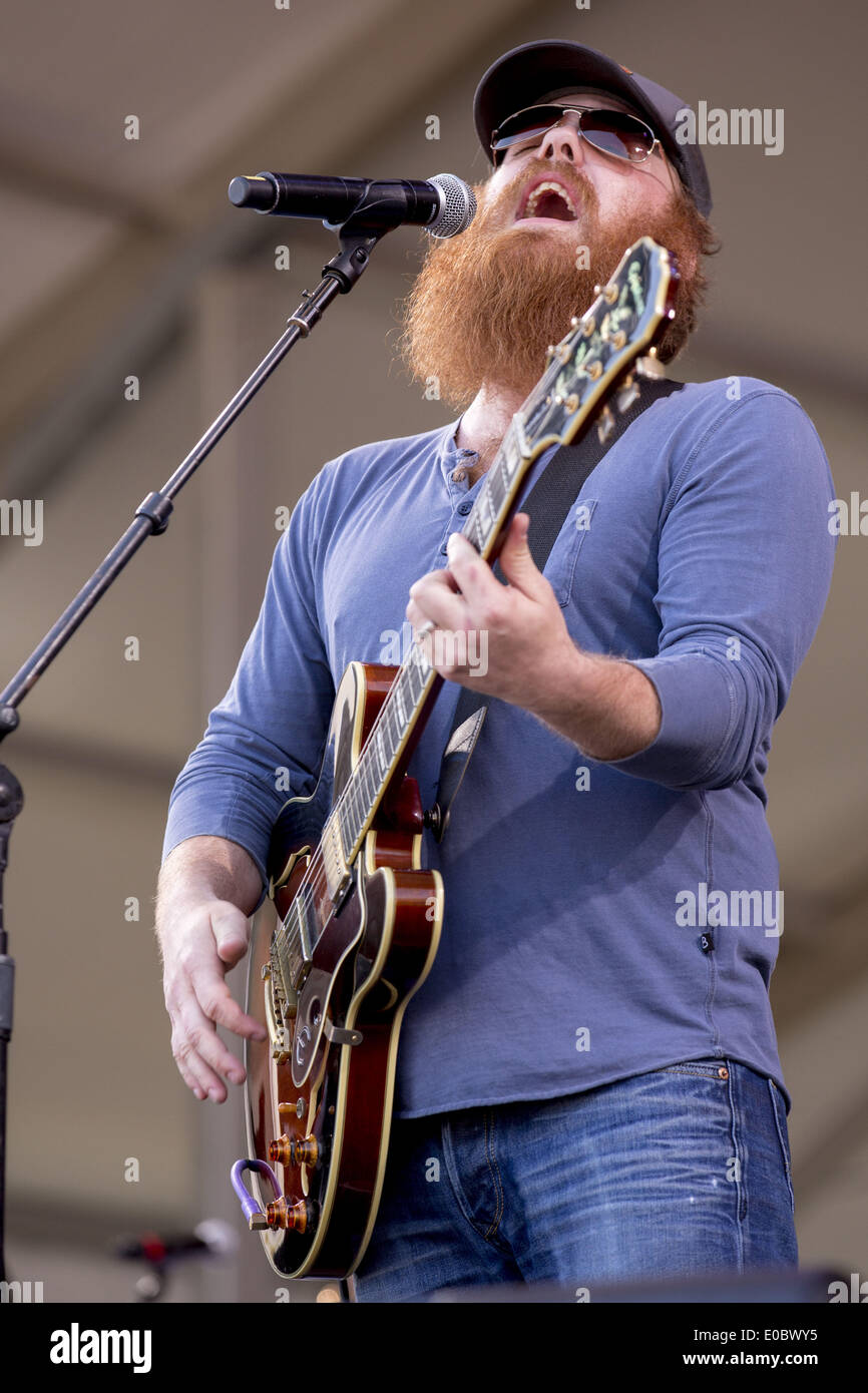 New Orleans, Louisiana, USA. 3rd May, 2014. Singer-songwriter MARC ...