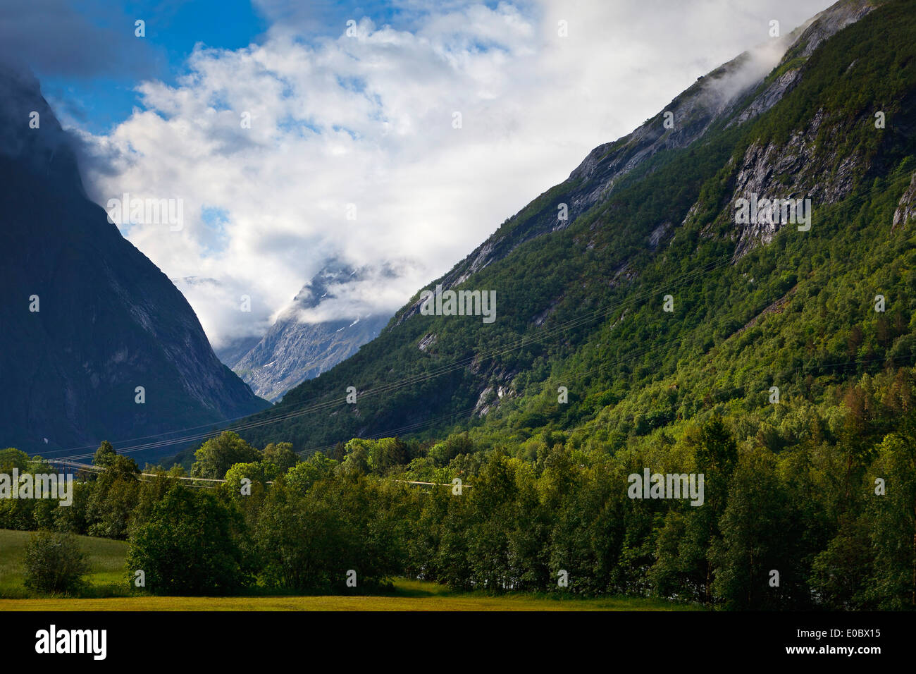Summer andalsnes lake hi-res stock photography and images - Alamy