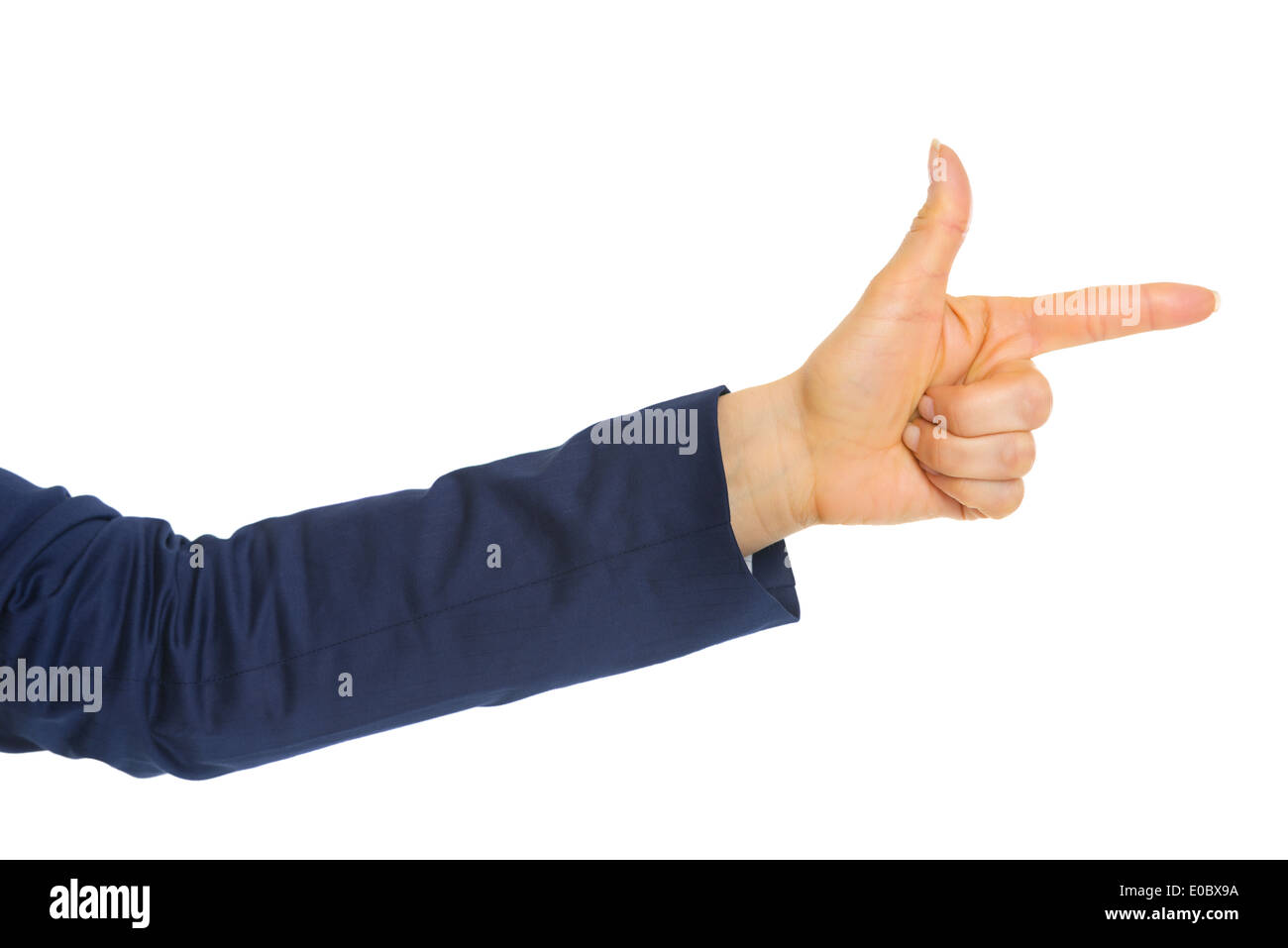 Woman Pointing Hand Gun Stock Photos & Woman Pointing Hand Gun Stock ...