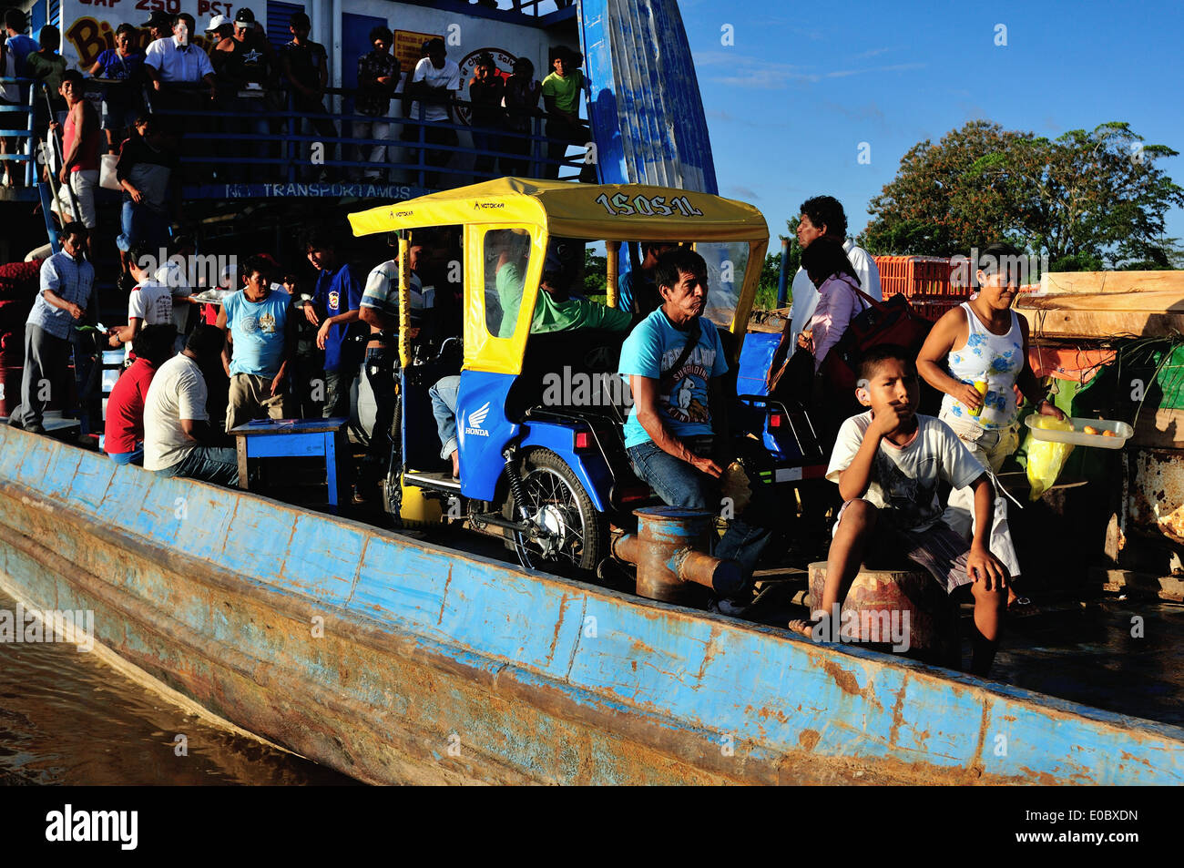 Port of YURIMAGUAS. Department of Loreto .PERU Stock Photo - Alamy