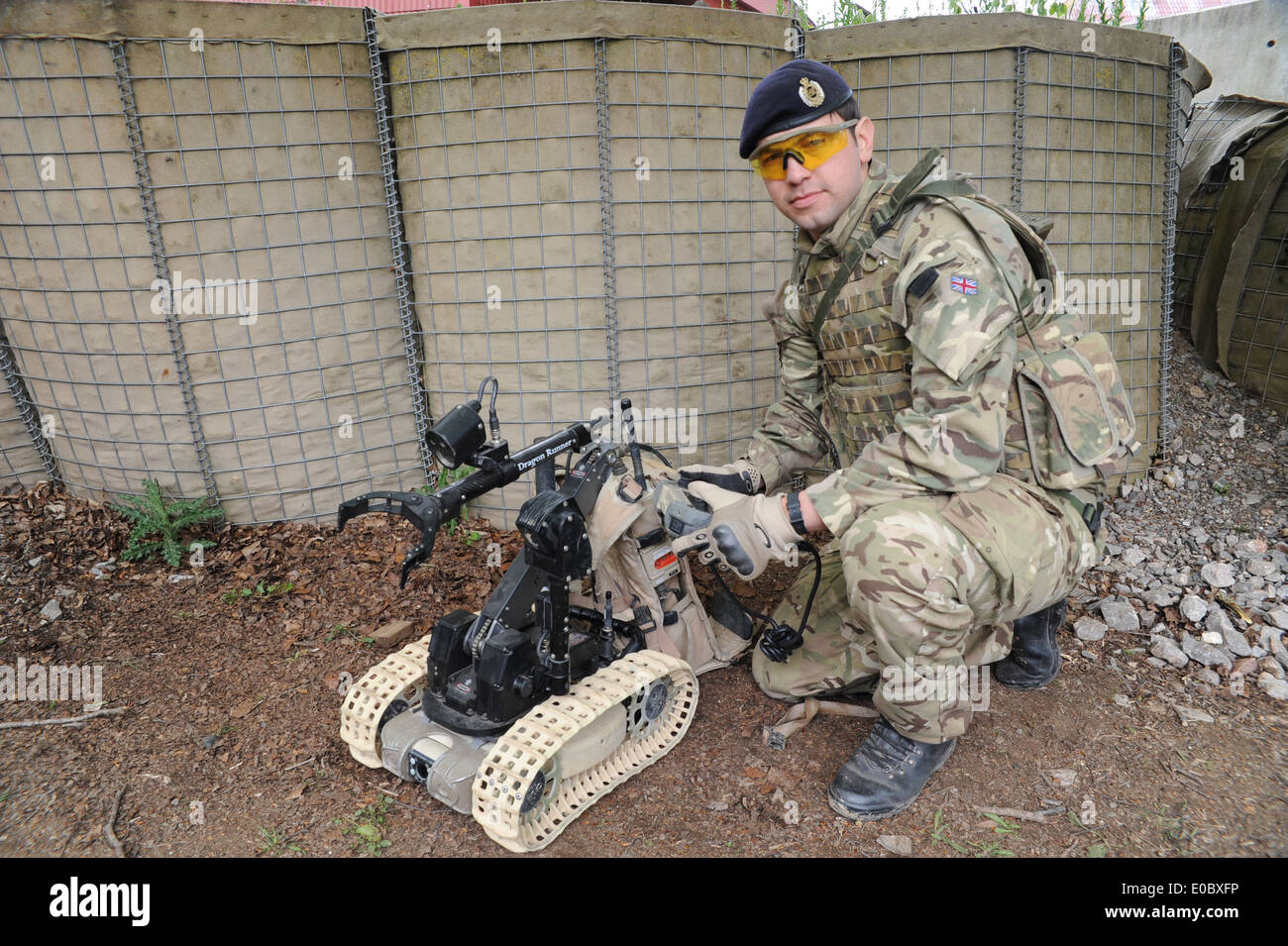 DRAGON RUNNER is a lightweight, back-packable, multi-terrain robot ...