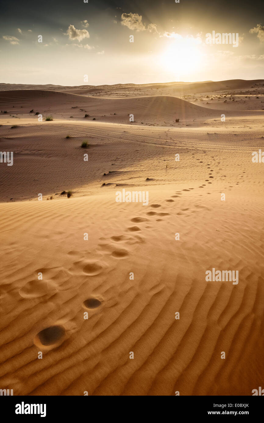 Saudi desert sunset hi-res stock photography and images - Alamy