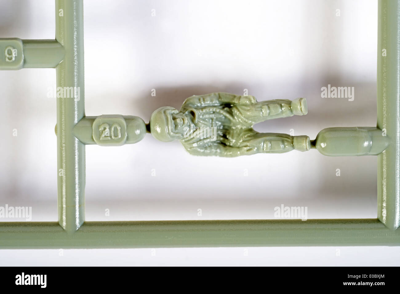 Jet fighter pilot plastic model Stock Photo - Alamy