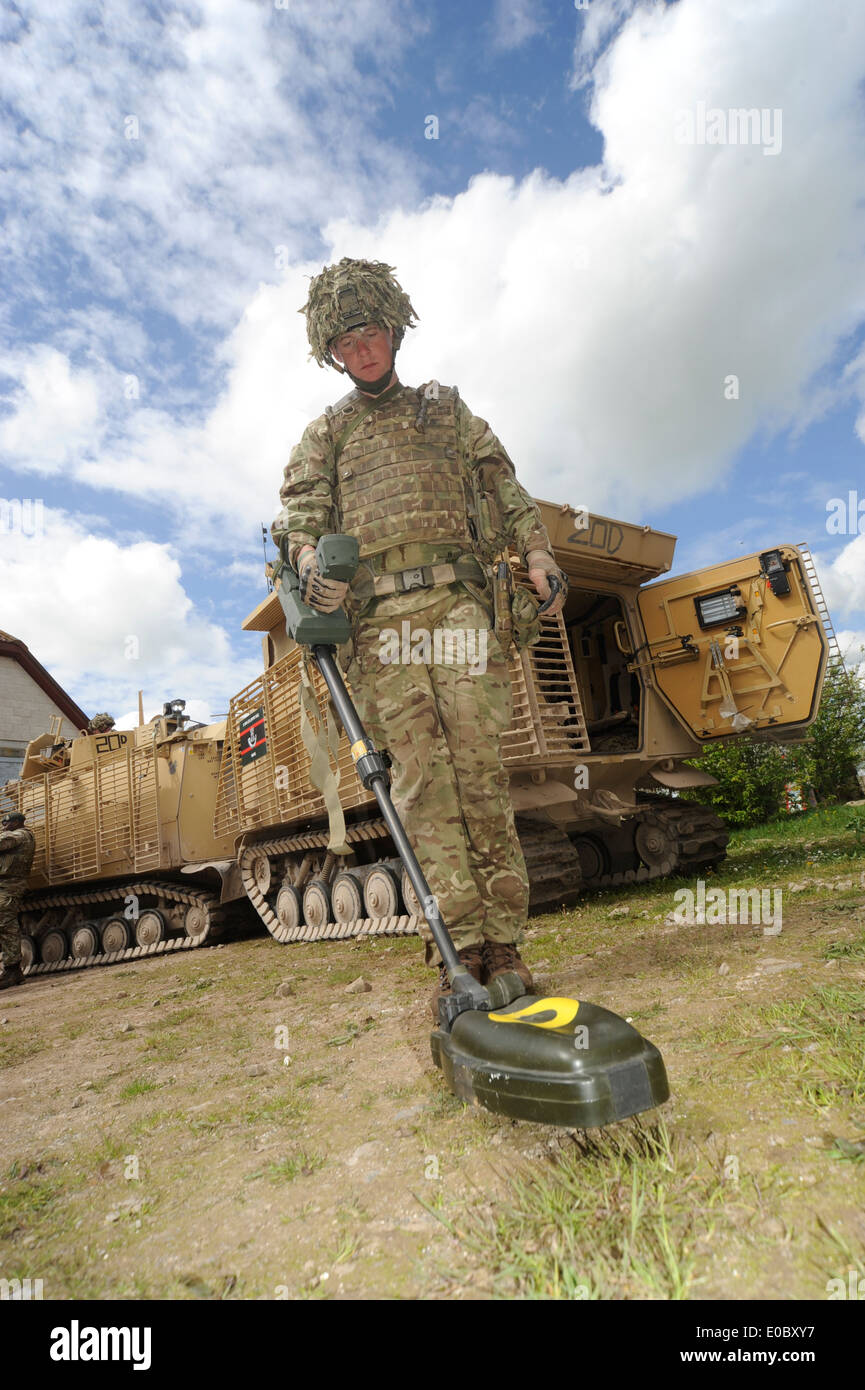 Horn,Mine Detection System Stock Photo - Alamy