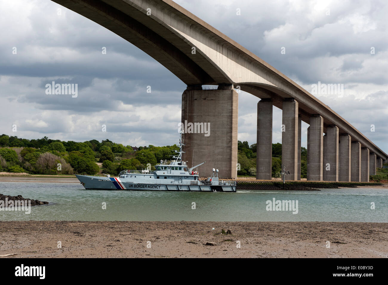 Orwell bridge hi-res stock photography and images - Alamy