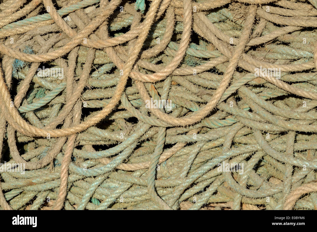 Fisherman's rope Stock Photo - Alamy