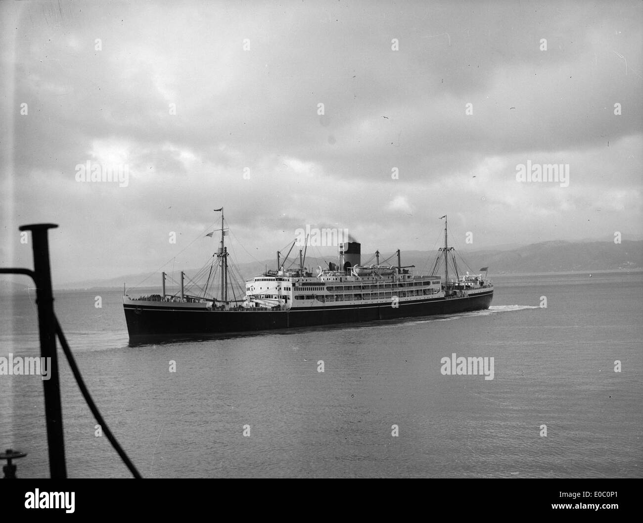 1950s cargo ship hi-res stock photography and images - Alamy