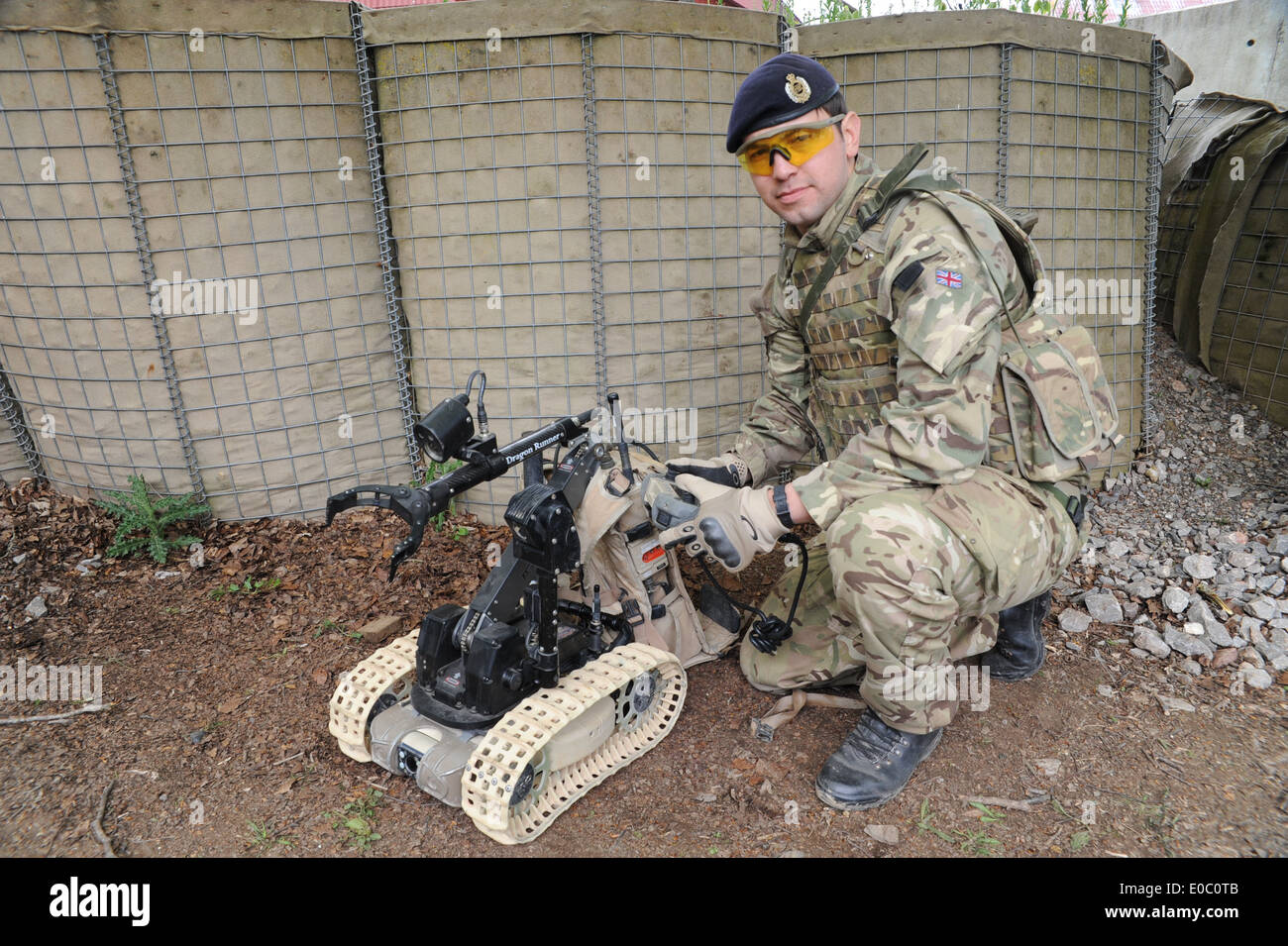 DRAGON RUNNER is a lightweight, back-packable, multi-terrain robot ...