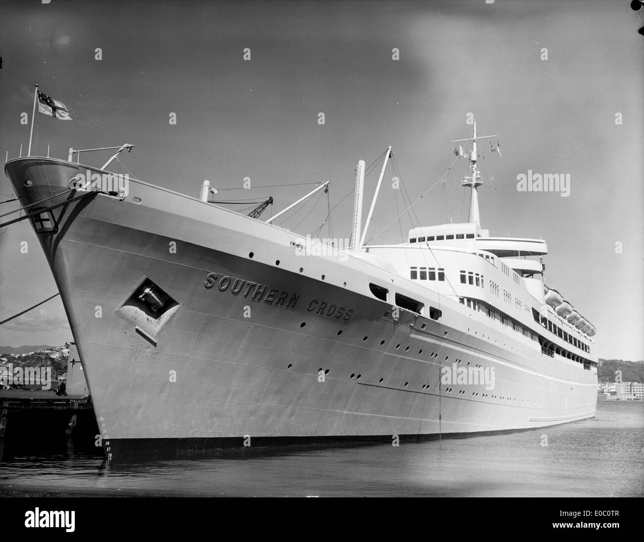 Cruises ship Black and White Stock Photos & Images - Alamy