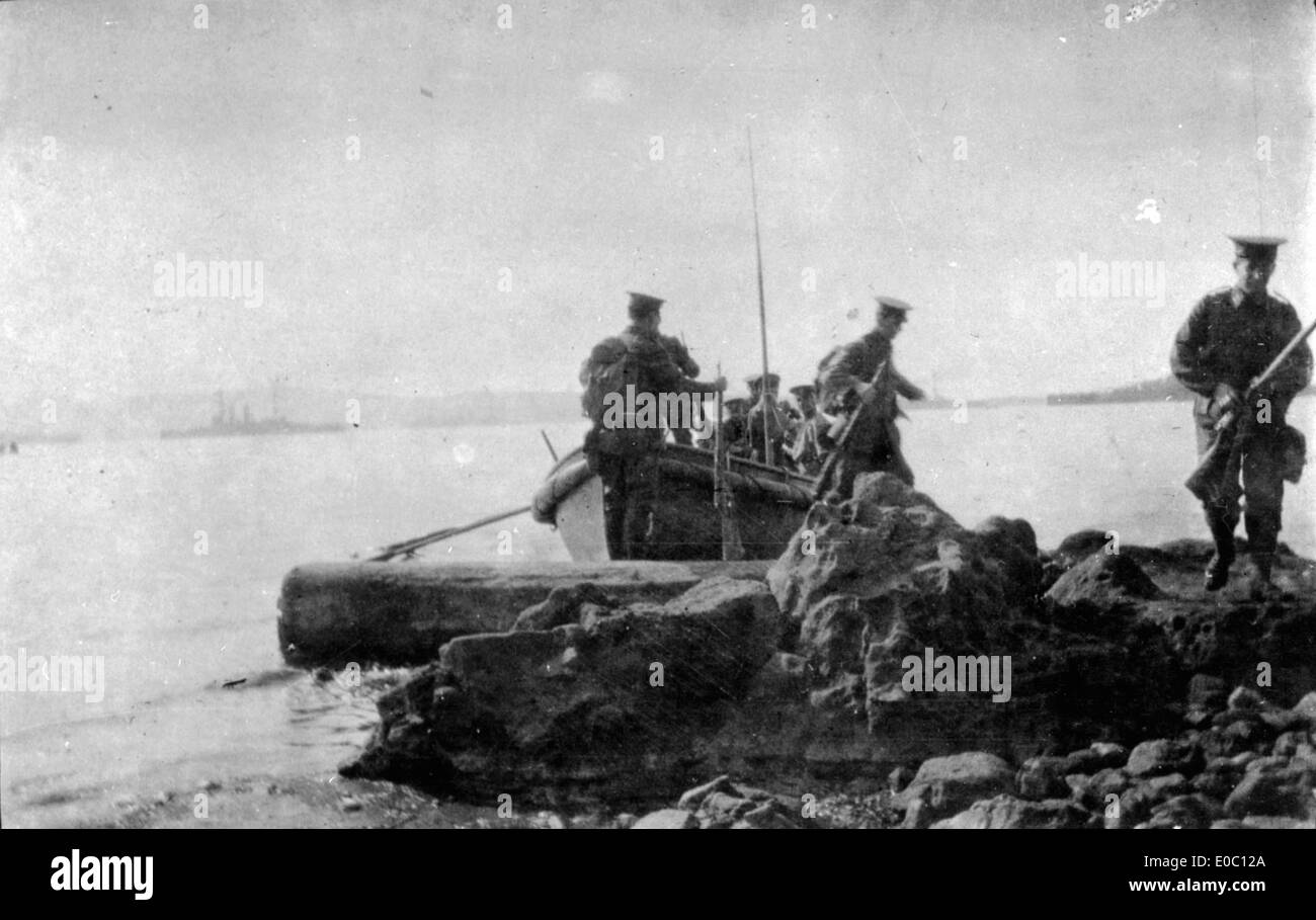 Gallipoli landing hi-res stock photography and images - Alamy