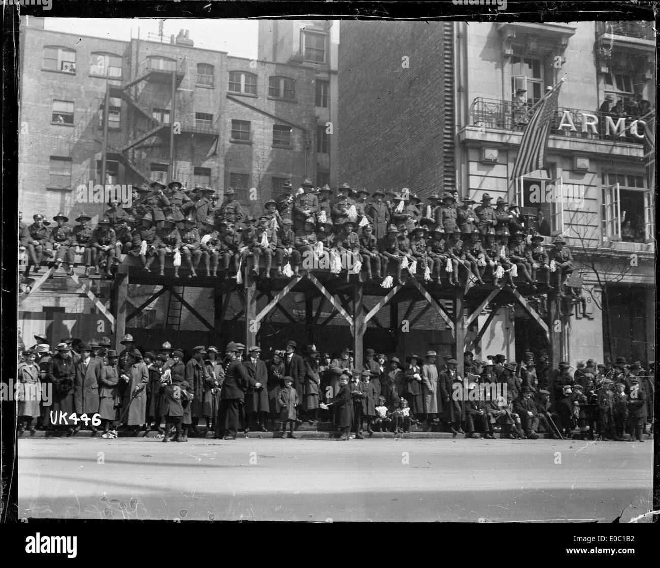 World war i parade Black and White Stock Photos & Images - Alamy