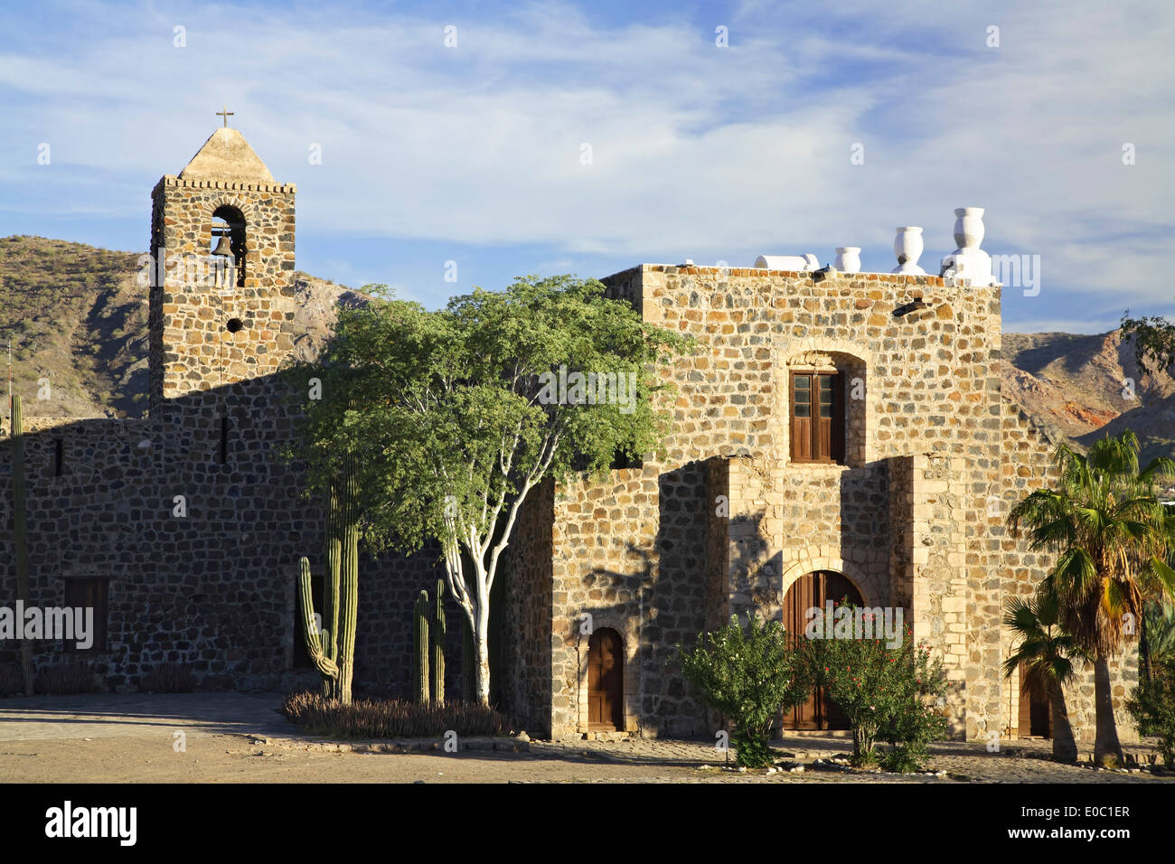 Santa Rosalia de Mulege Mission (ca. 1770), Mulege, Baja California Sur ...