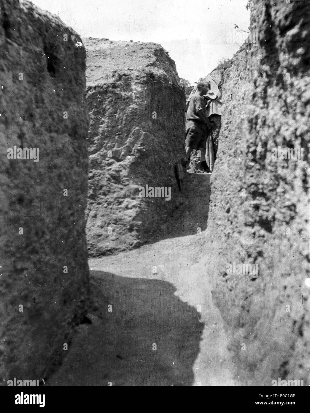 Trench View Black and White Stock Photos & Images - Alamy