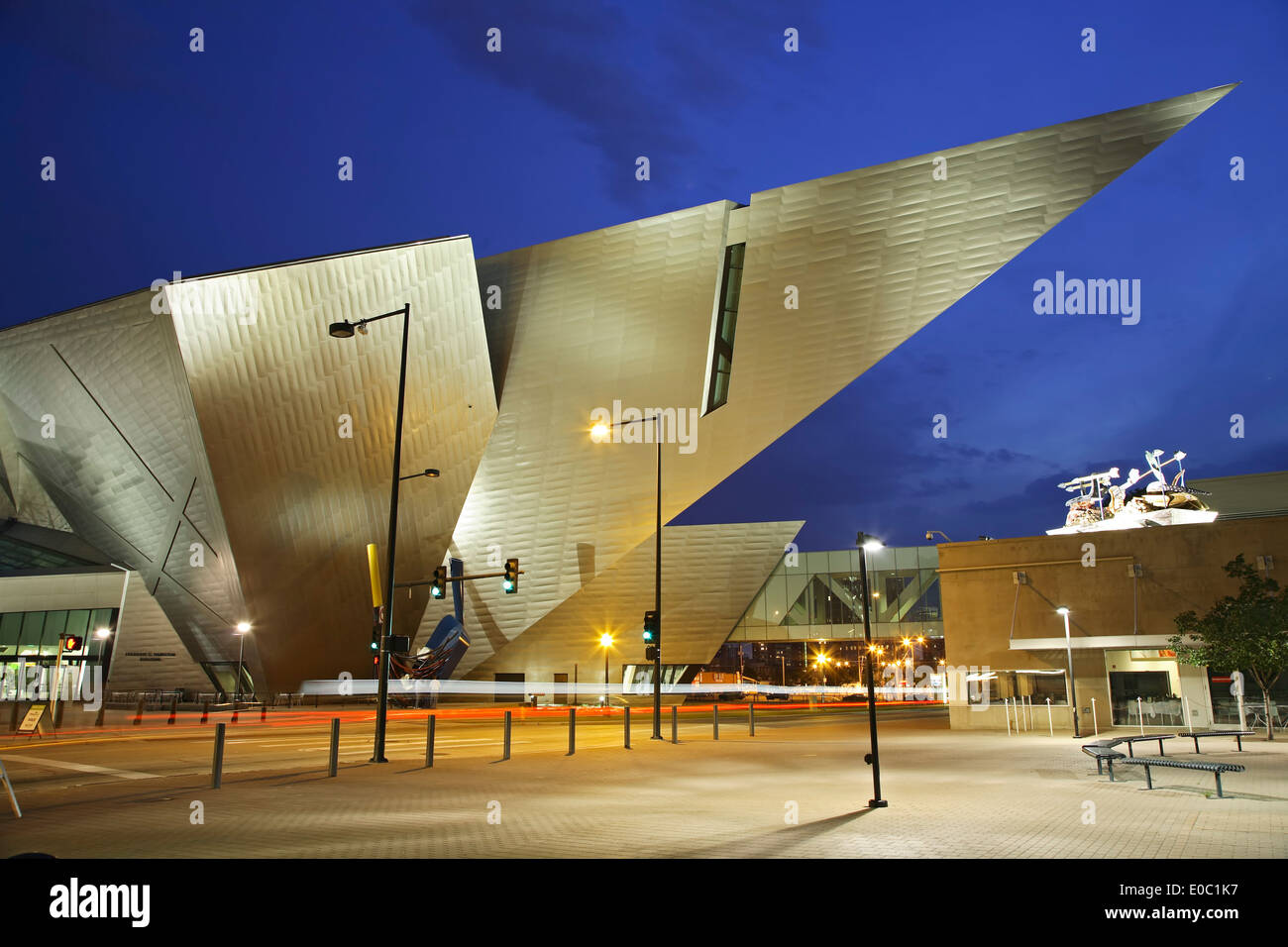 Denver Art Museum, Denver, Colorado USA Stock Photo - Alamy