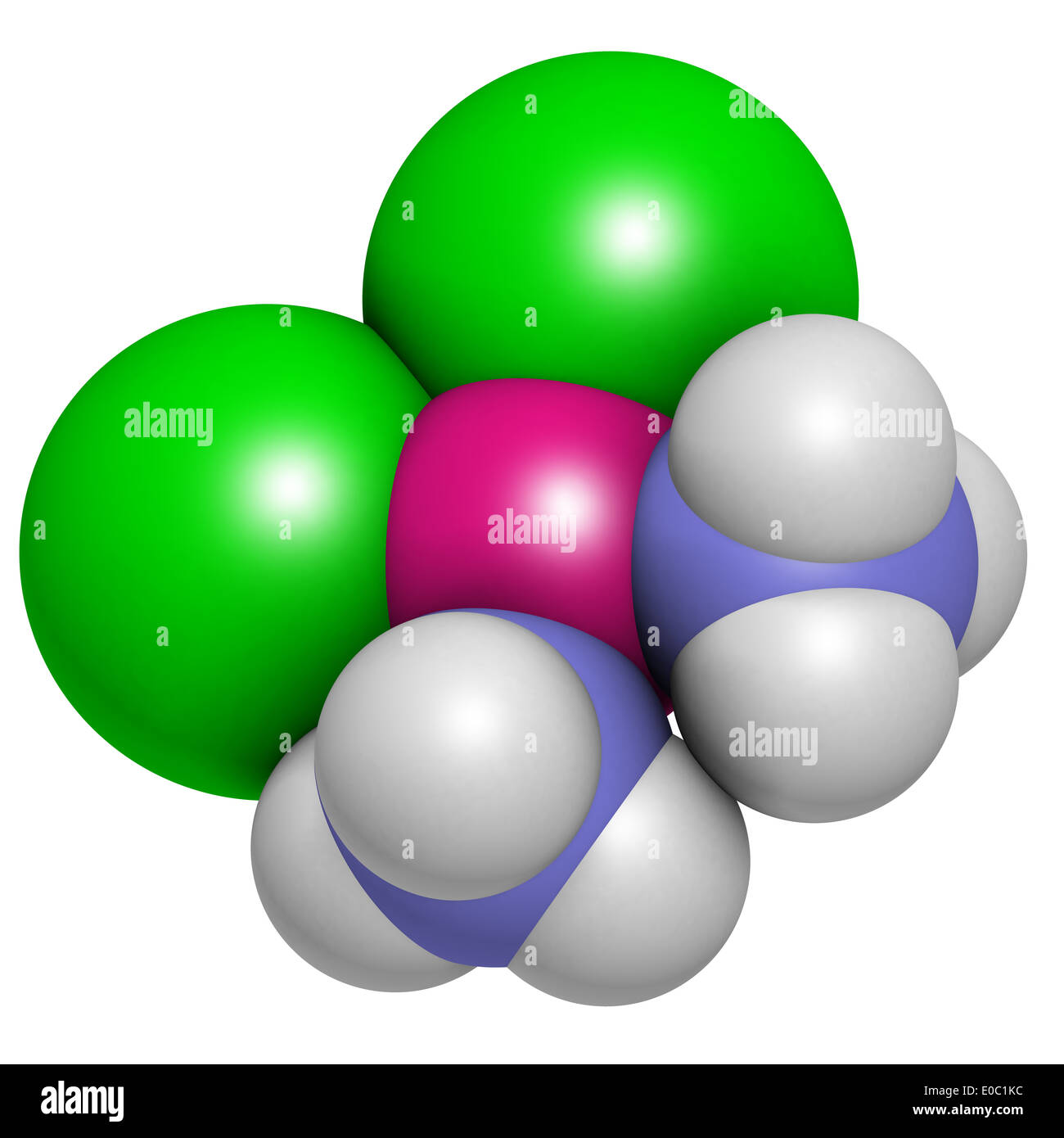 Cisplatin cancer chemotherapy drug, chemical structure Stock Photo - Alamy