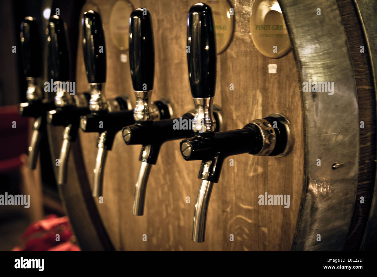Illuminated beer tap hi-res stock photography and images - Alamy