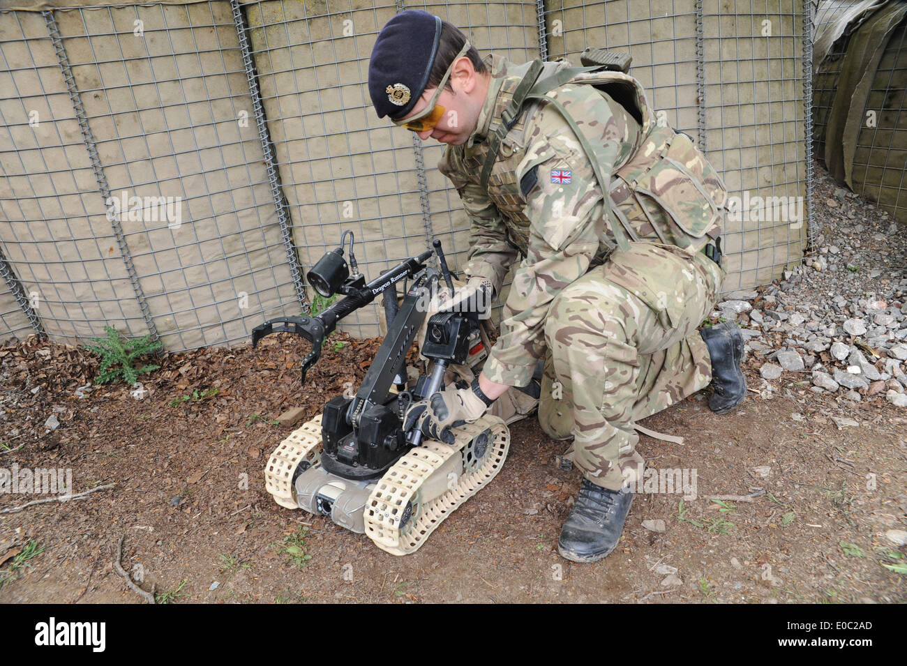 DRAGON RUNNER is a lightweight, back-packable, multi-terrain robot ...