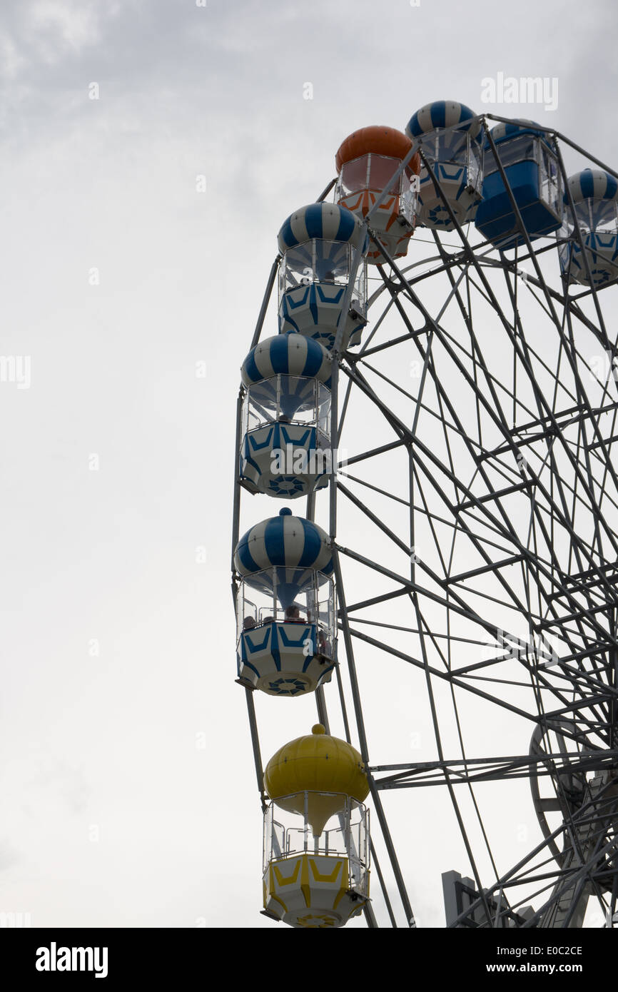 Ferris wheel in sky Stock Photo - Alamy