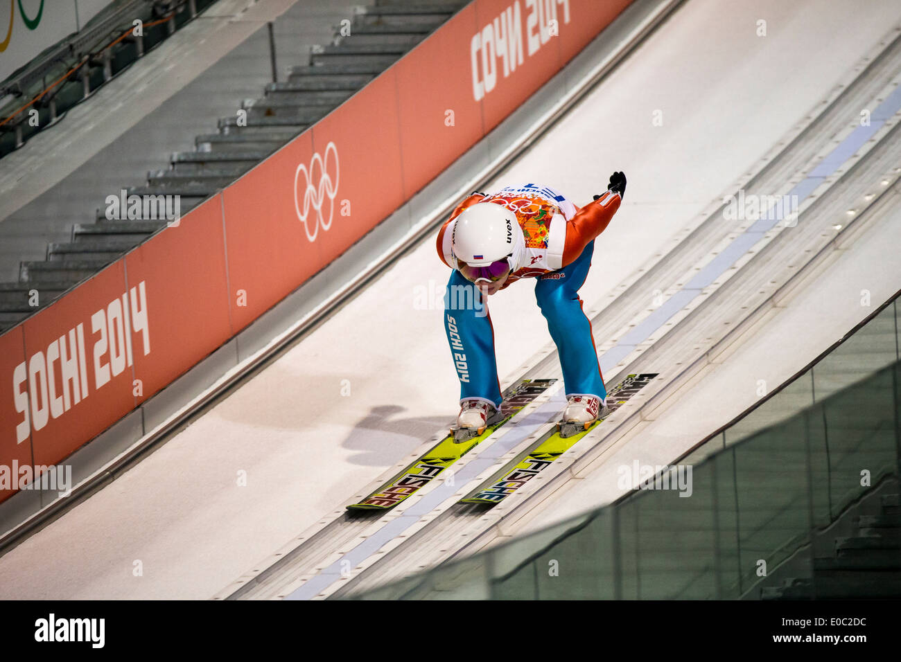 Olympics Ski Jumping High Resolution Stock Photography And Images Alamy