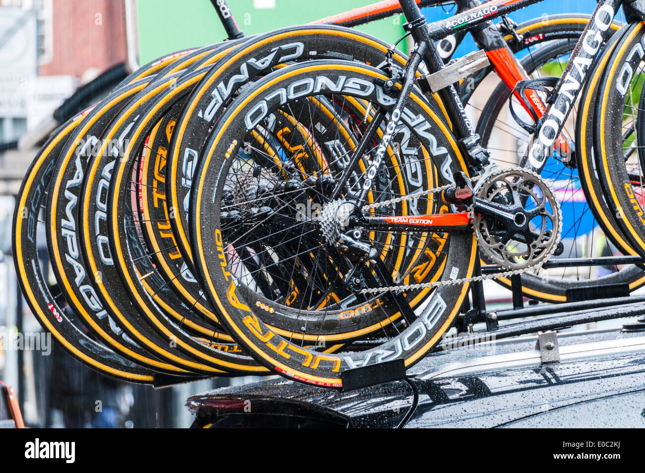 Racing bikes roof hi-res stock photography and images - Alamy
