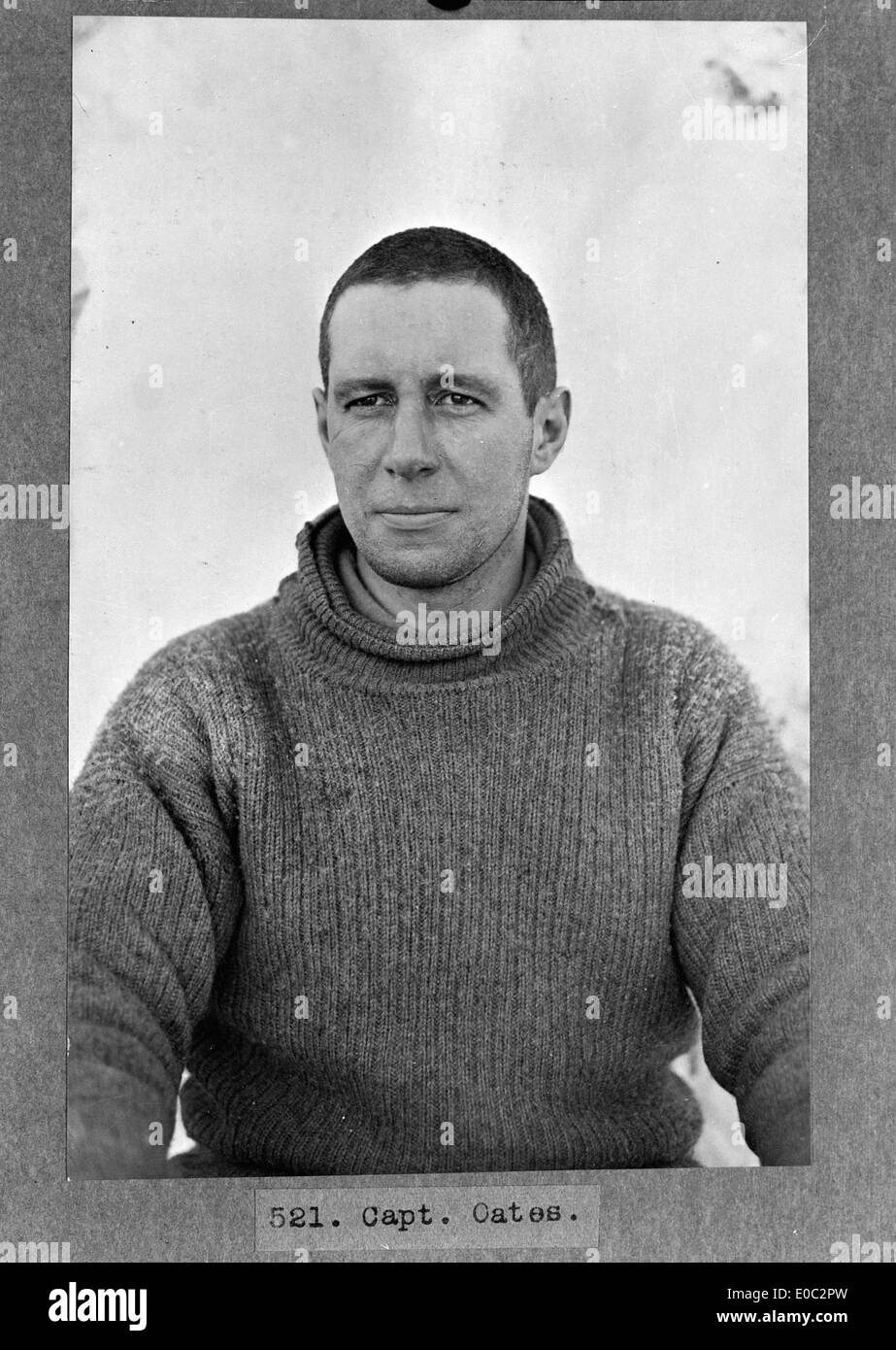 Captain Lawrence Edward Grace Oates is shown in a portrait from the ...