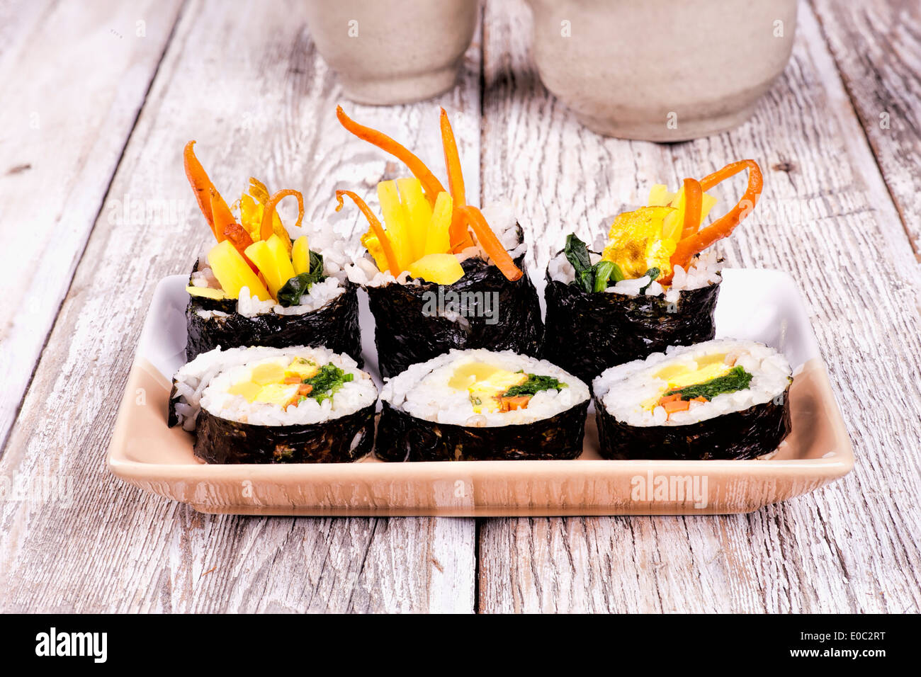 Kimbap hi-res stock photography and images - Alamy