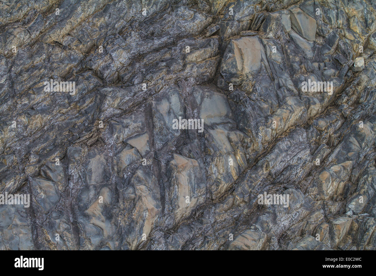 Rugged, textured, mountain rock face, full frame shot Stock Photo - Alamy