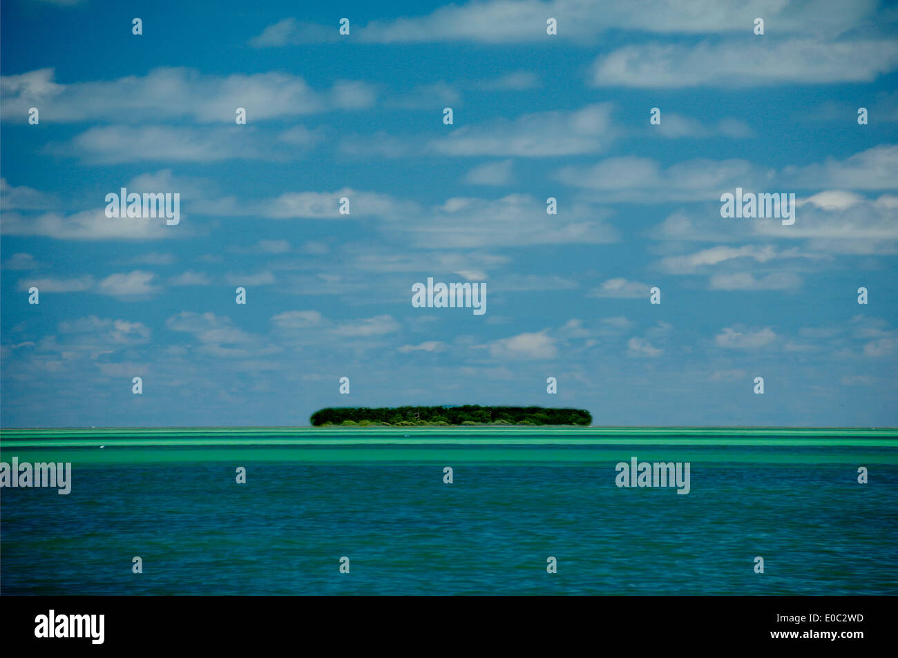 Tropical Island off Key West Stock Photo - Alamy