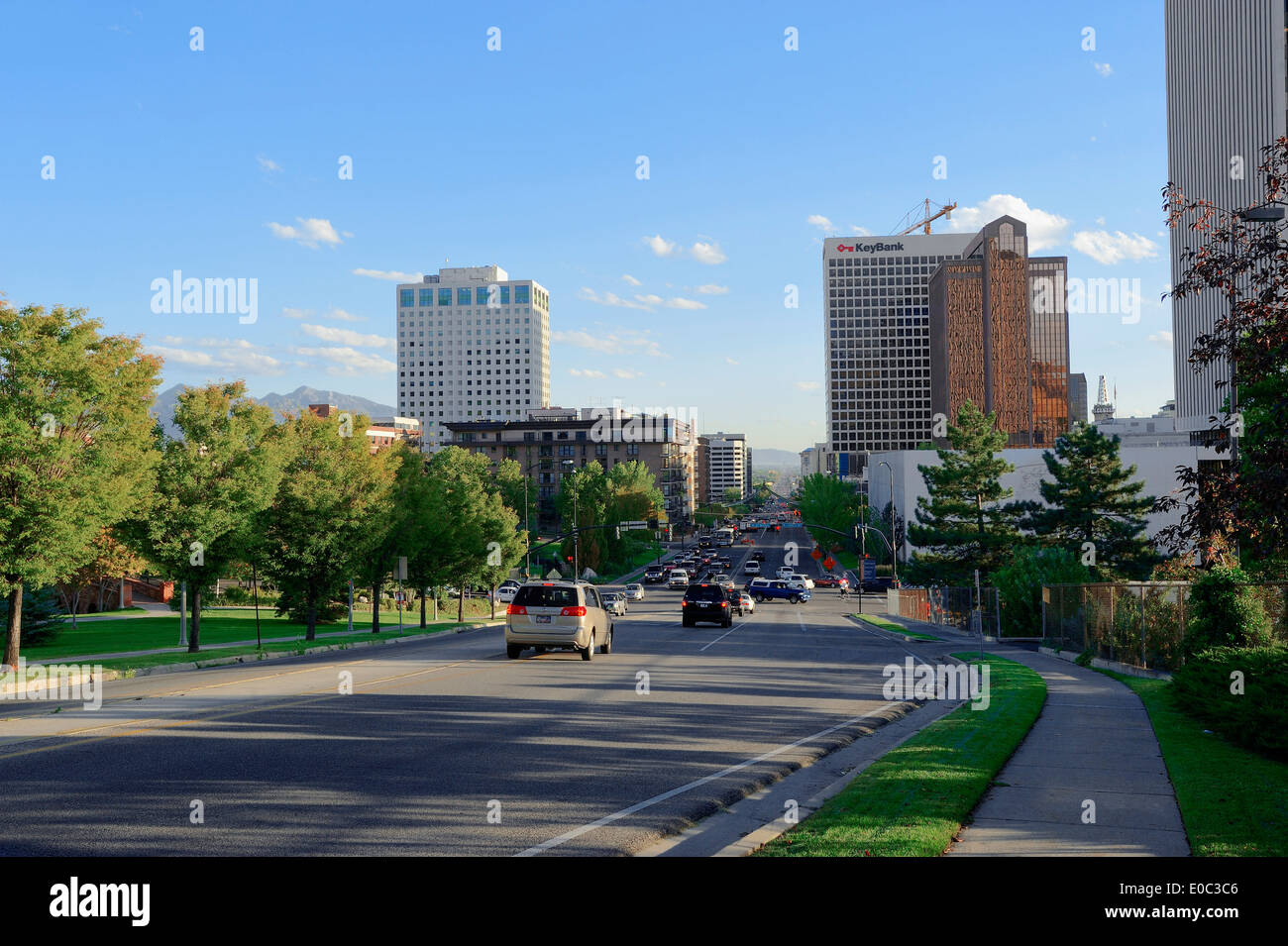 Street, Salt Lake City, Utah, USA Stock Photo - Alamy