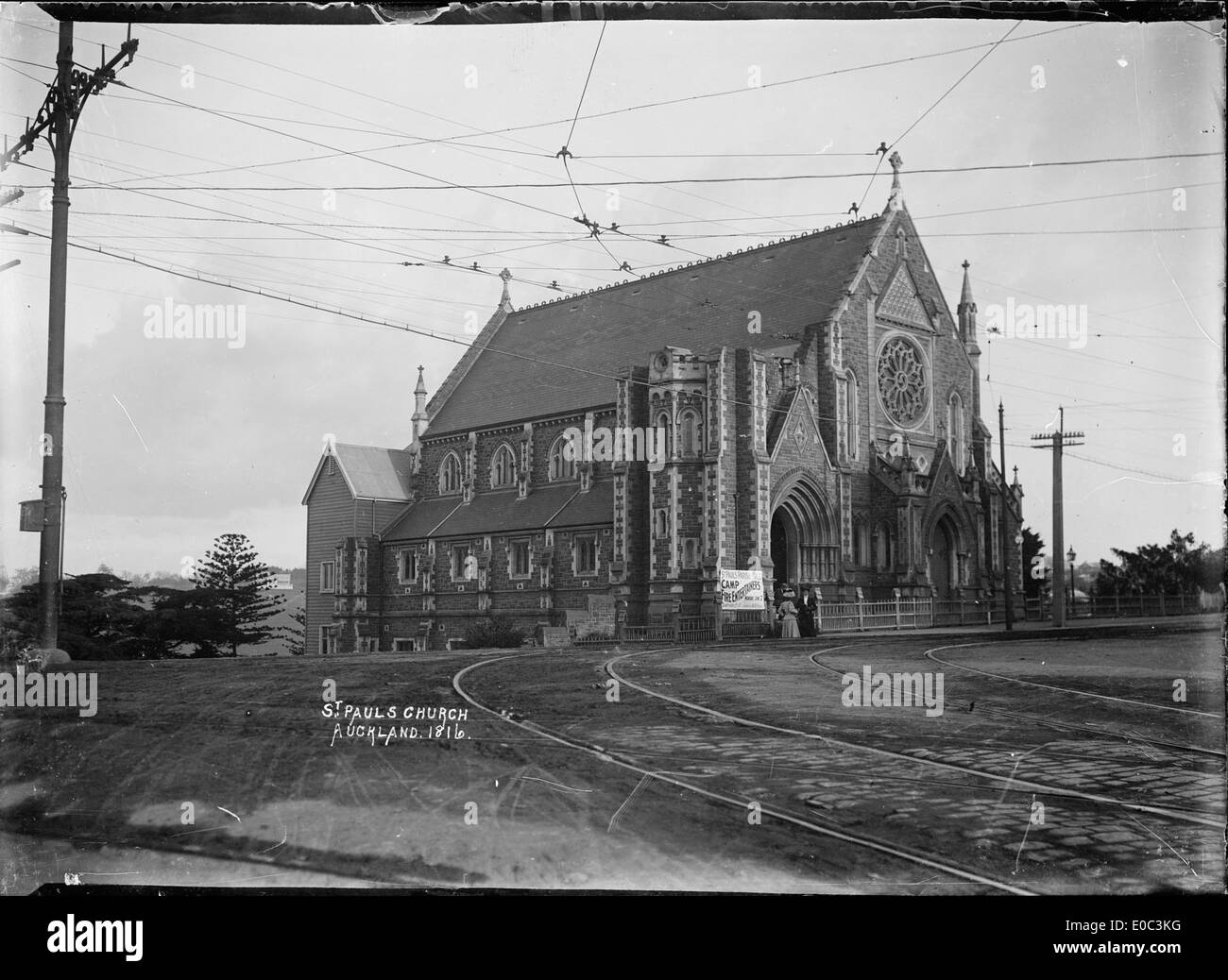 Church auckland Black and White Stock Photos & Images - Alamy