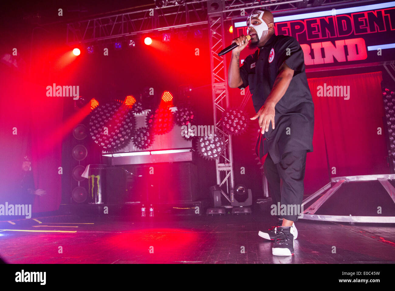 Milwaukee, Wisconsin, USA. 7th May, 2014. Rapper TECH N9NE (aka AARON ...