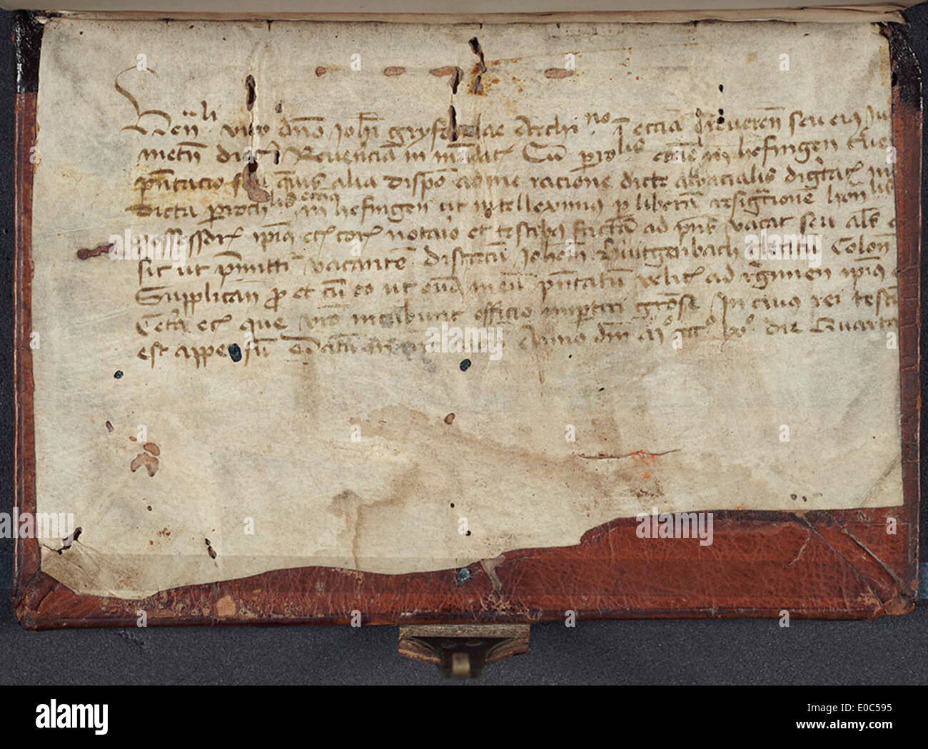 Vellum manuscript hi-res stock photography and images - Alamy