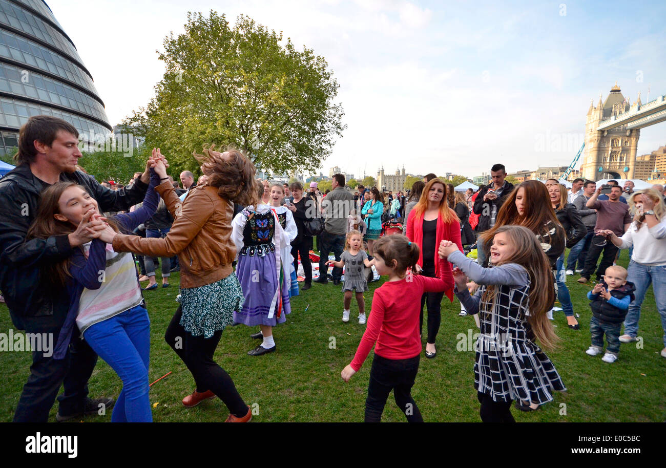 Days of poland london hi-res stock photography and images - Alamy