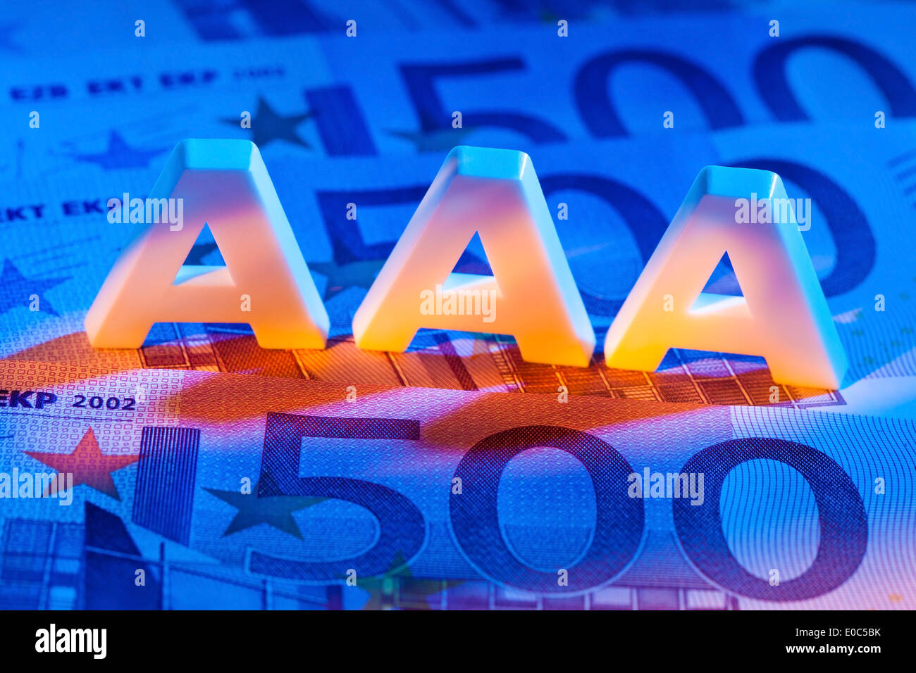 "A rating agency has awarded ""3A"" letters Stock Photo - Alamy