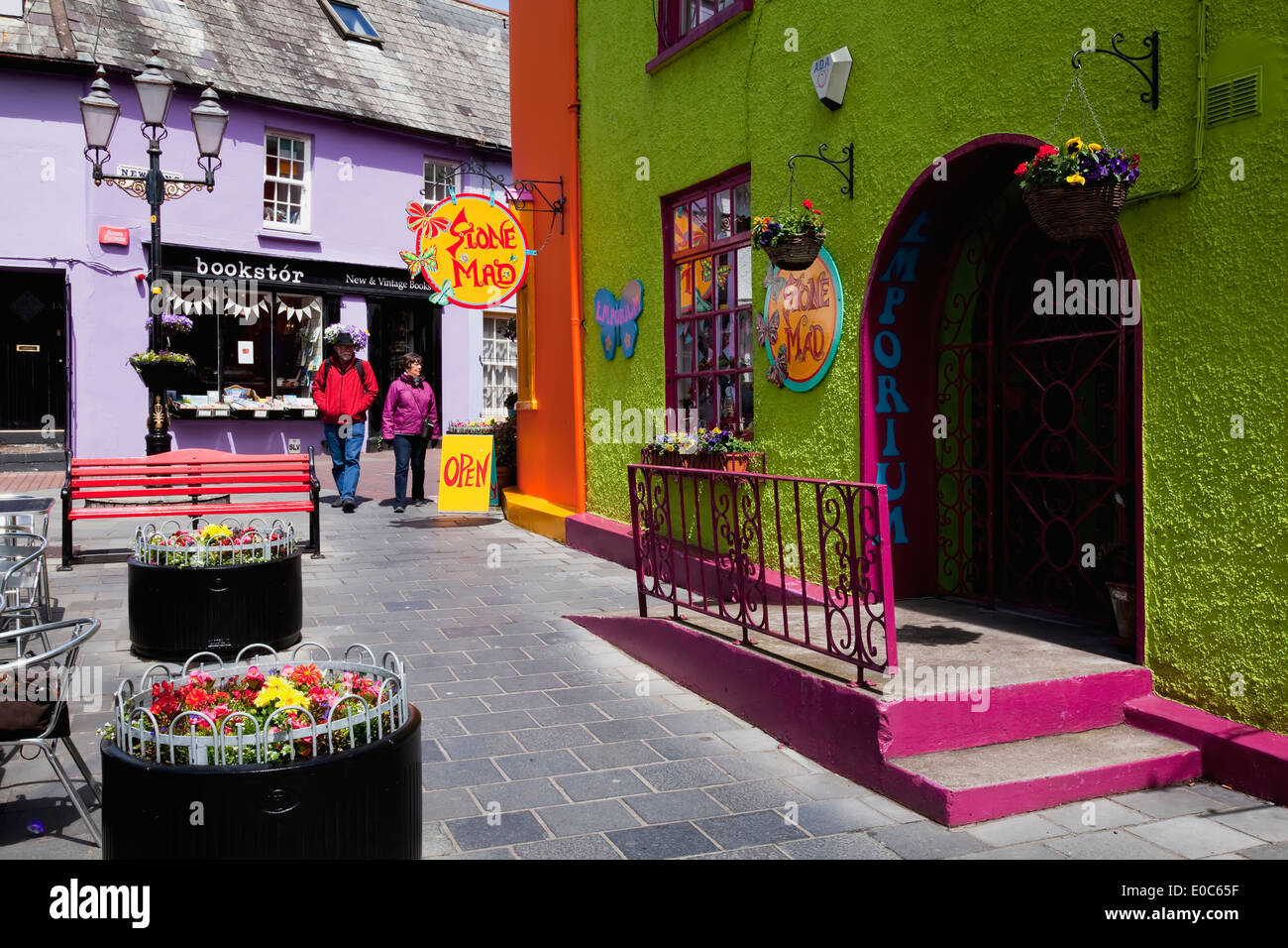 Colourful retail shops; Kinsale, County Cork, Ireland Stock Photo - Alamy