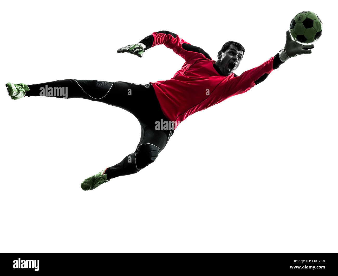 Goalkeeper Diving Wallpaper
