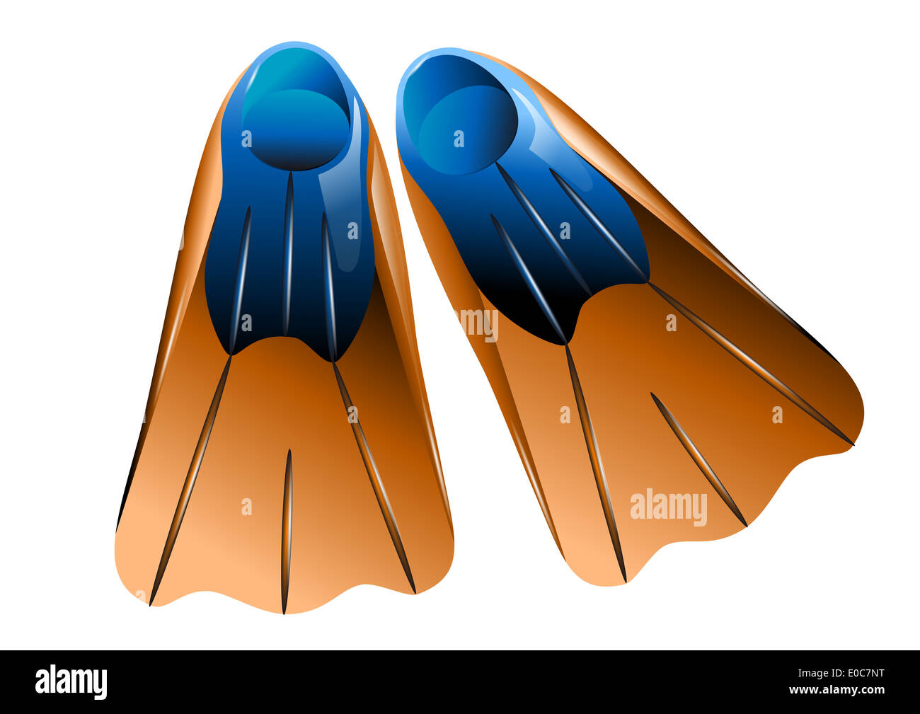 Safety swimming flippers rubber hi-res stock photography and images - Alamy