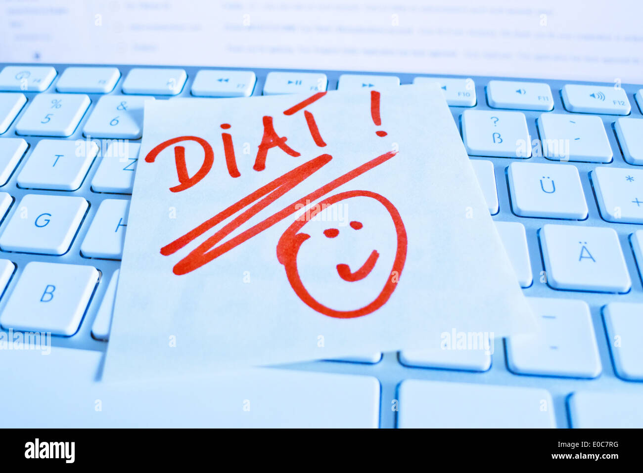 Notes slips of paper note slips of paper diet losing weight reducing ...